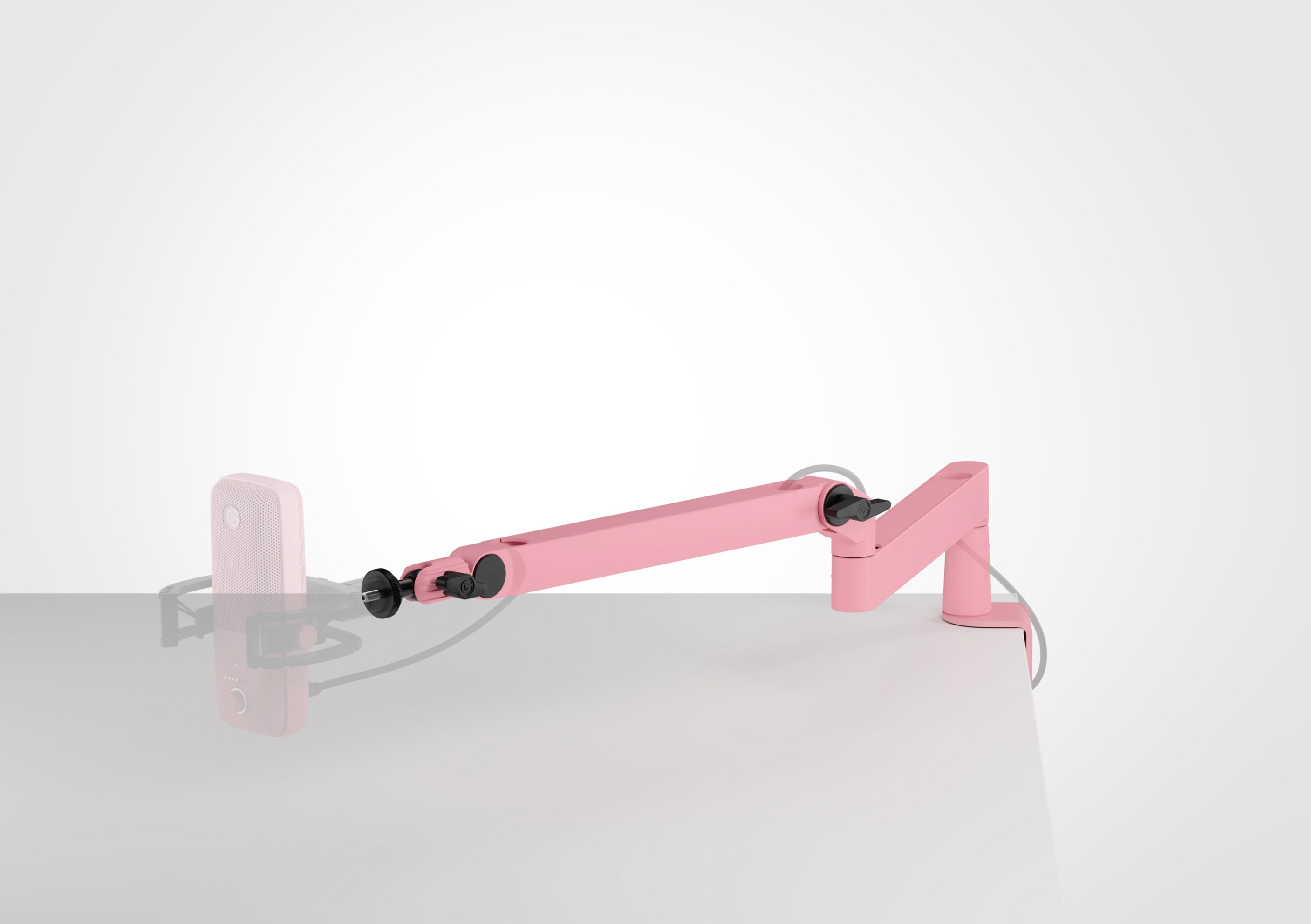 Wave Mic Arm LP - Pink Petal | Mic Boom Arm for Desks | Elgato