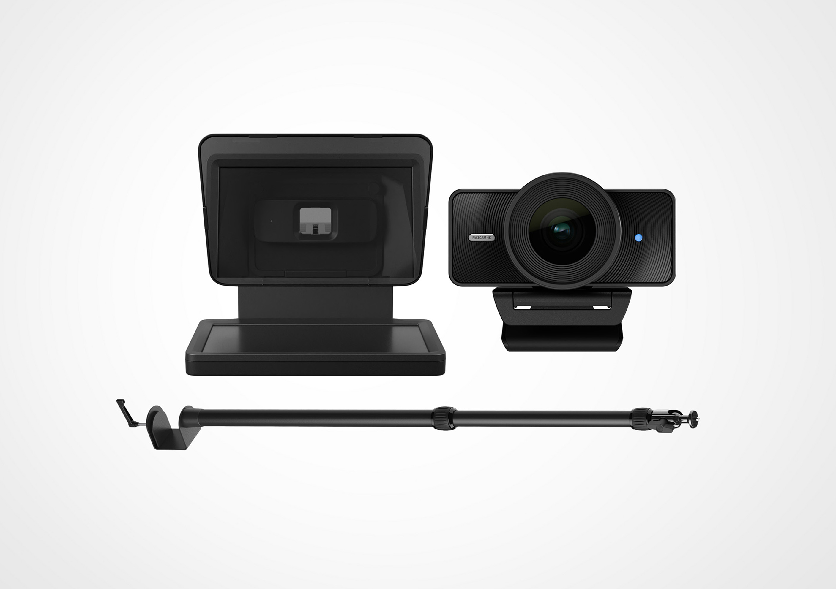 Facecam 4K, Prompter and Master Mount L Bundle | Elgato