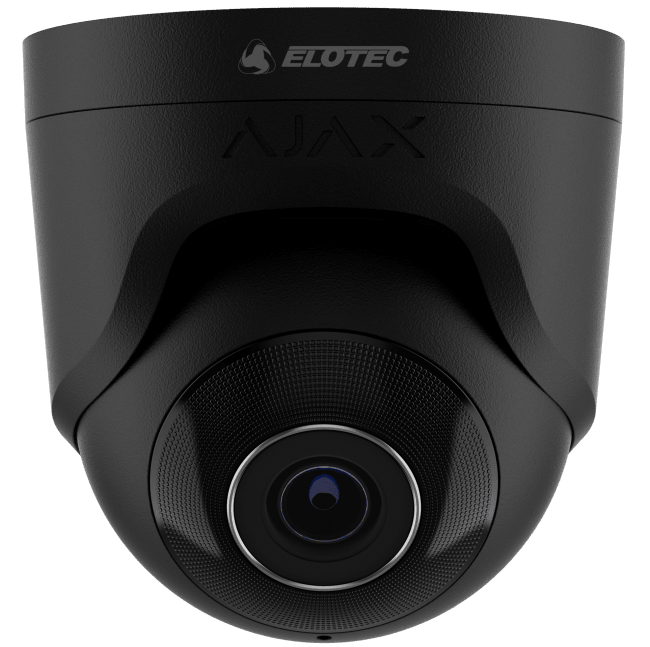 Elotec Ajax TurretCam (5 Mp/2.8 mm), sort Elotec AS