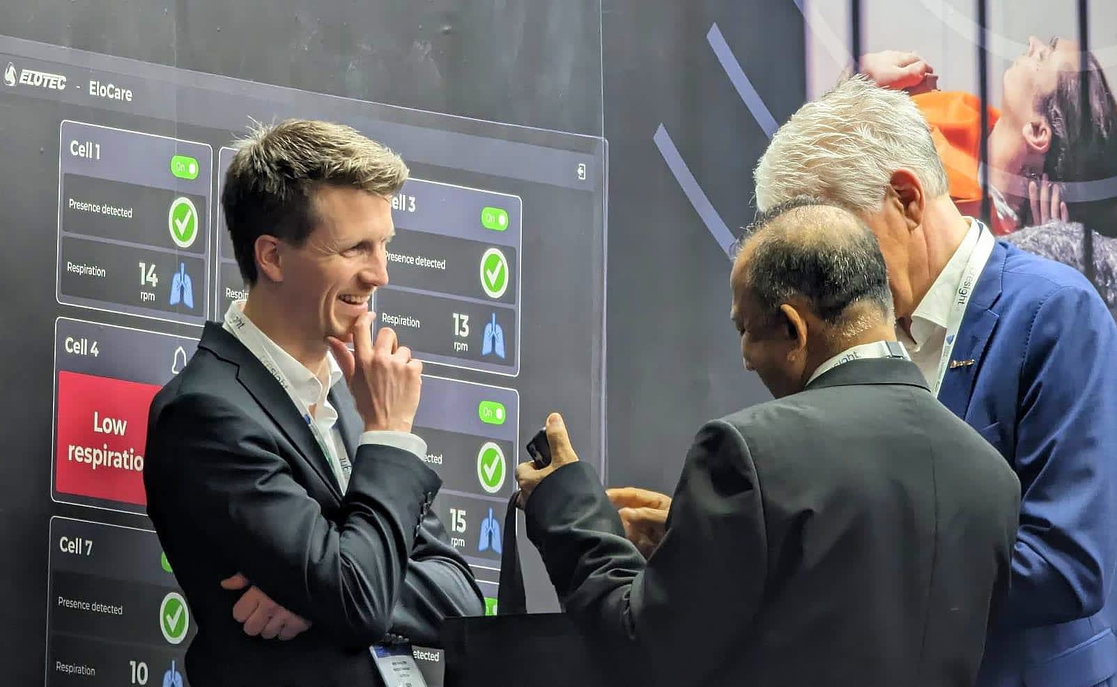 Elotec EloCare at World Police Summit, Dubai Elotec AS