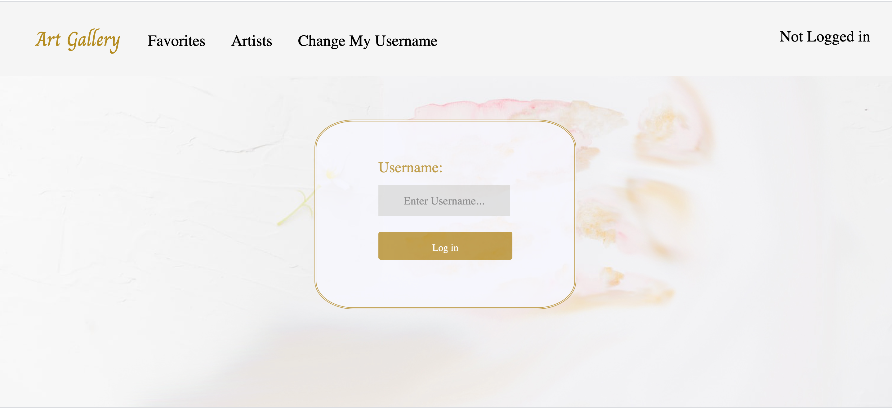GitHub - Elronia/interactive-art-gallery-ui: Art Gallery is a full CRUD ...