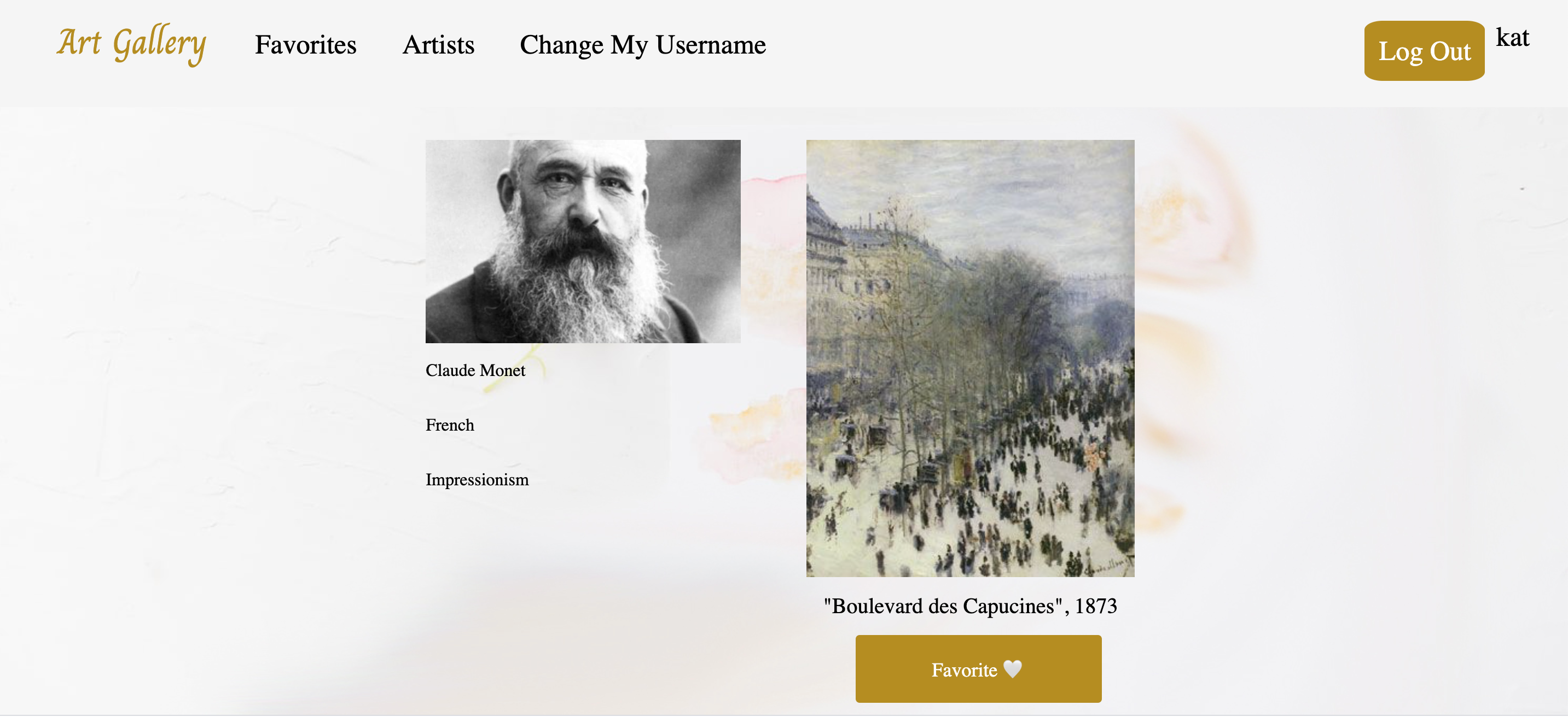 GitHub - Elronia/interactive-art-gallery-ui: Art Gallery is a full CRUD ...