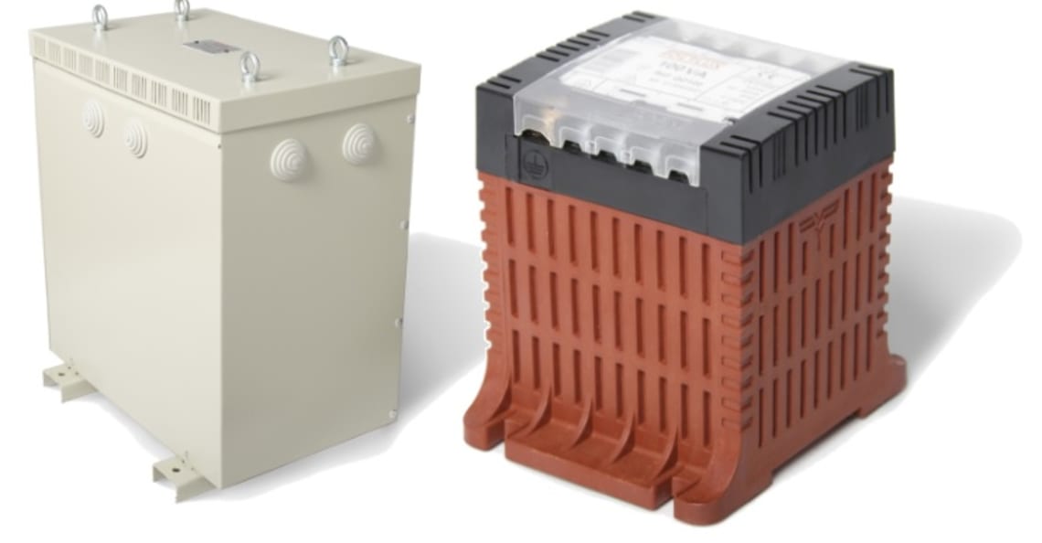 Polylux 1-fas og 3-fas skilletrafoer Elteco.no