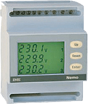 Nemo D4-L+. Aux:230-240V1-5A CT 450V IMP+RS485 Elteco.no