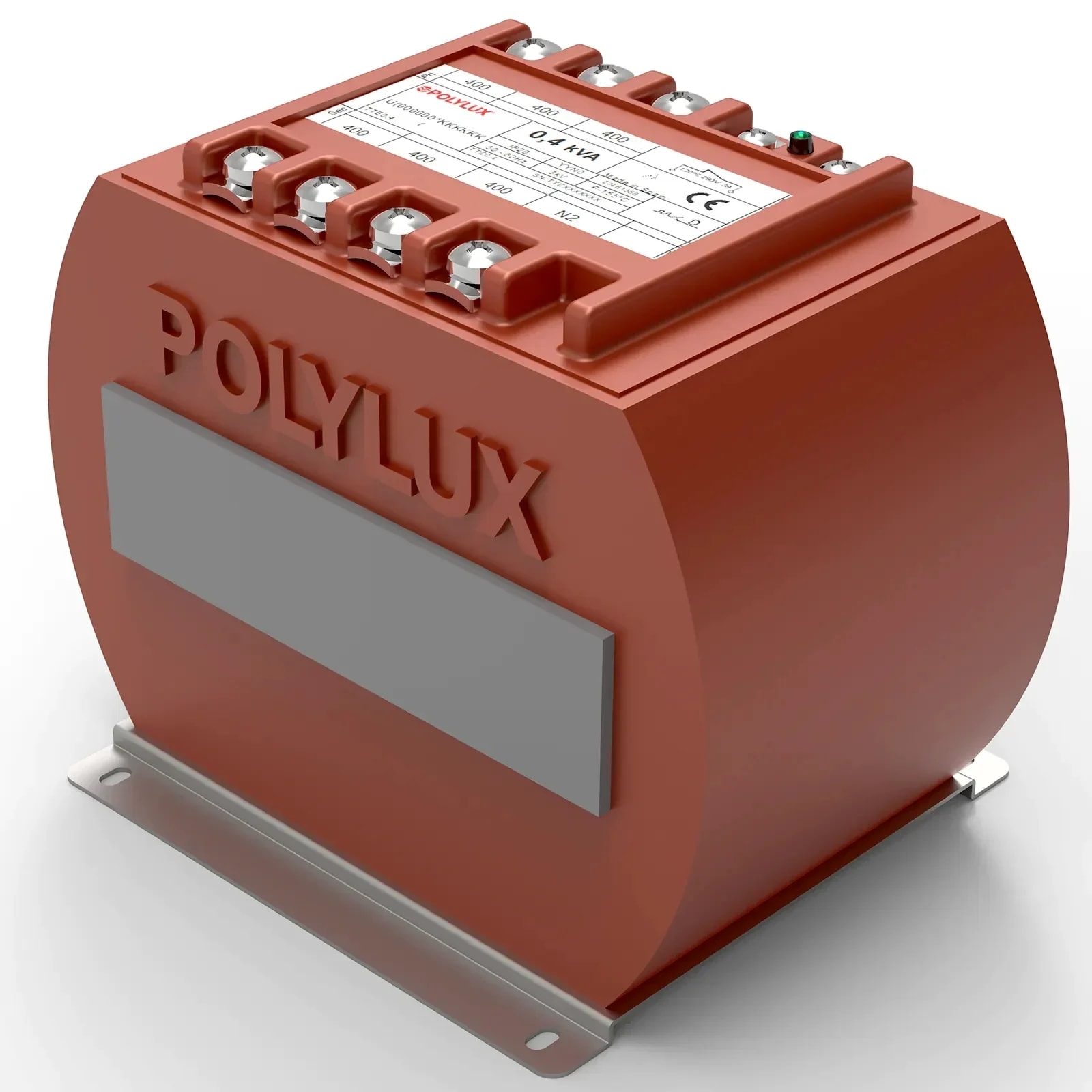 Polylux TTE 4kVA 3-fas 400V/400V skilletrafo Elteco.no