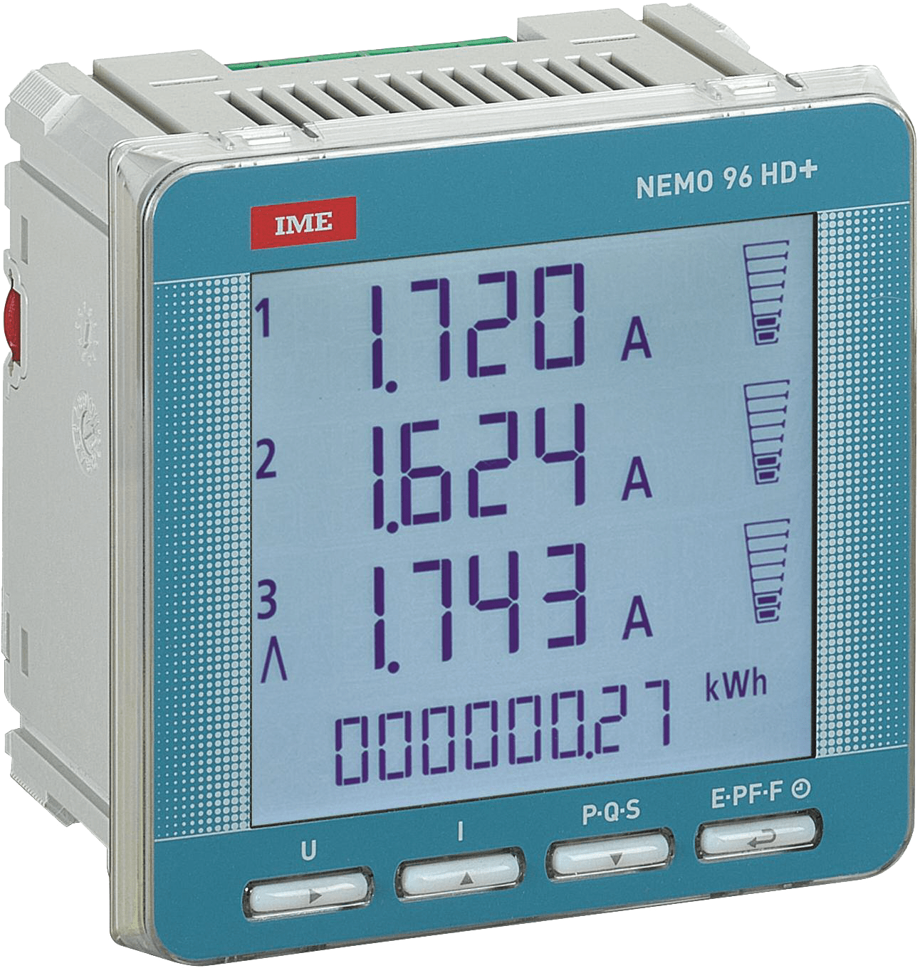 Nemo 96HD+. *Aux:11-60VDC 1-5A CT. 80-690V L-L. THD+Harm. analyse Elteco.no