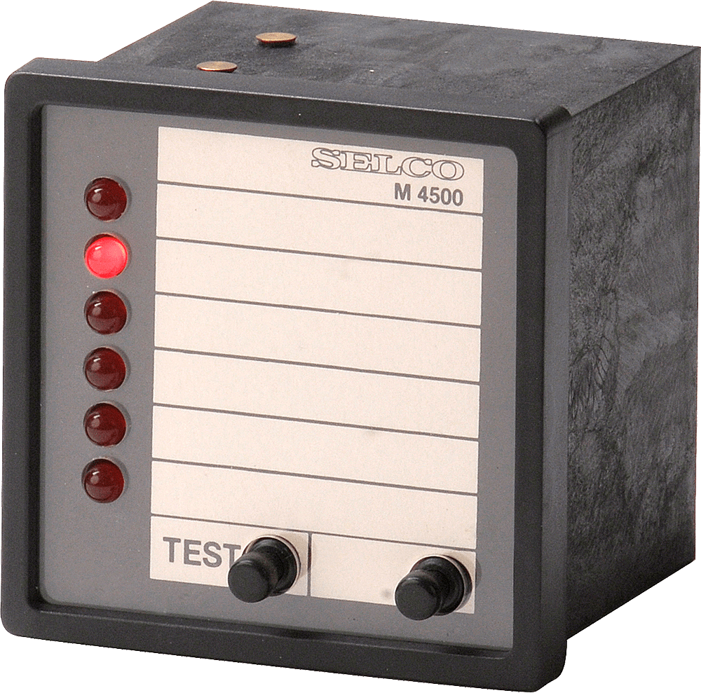 M4500.0030 Indikatorpanel. 6 kanaler 12V DC/AC Elteco.no