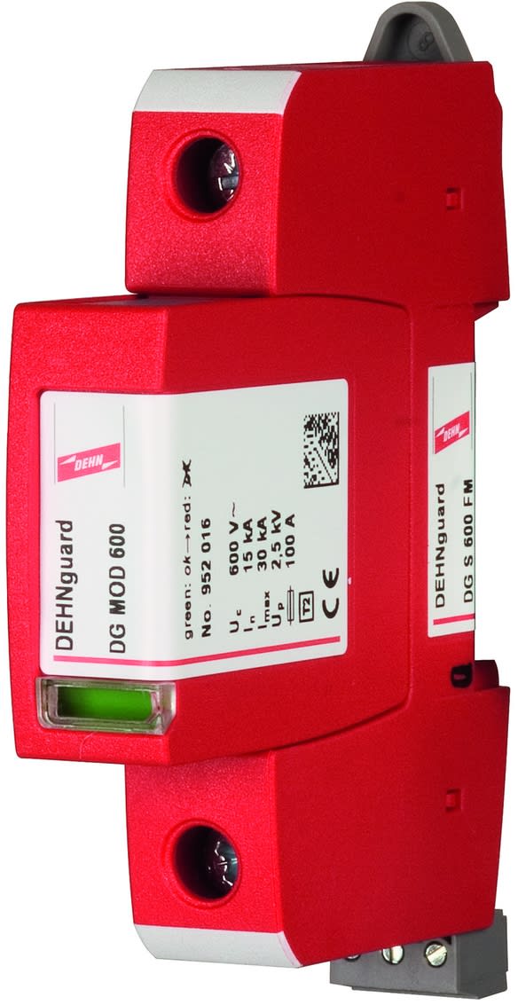 DEHNguard 40kA 600V 1P overspenningsvern Elteco.no