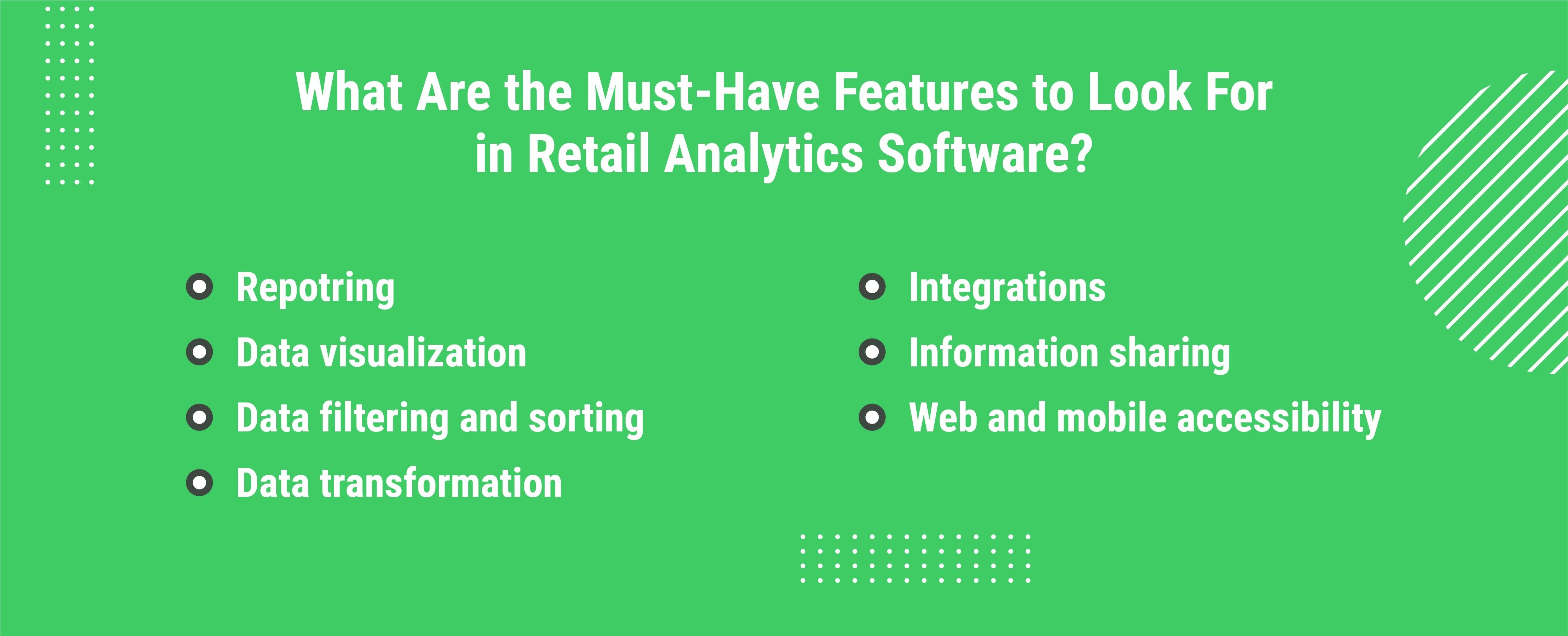 Tips to Create Analytics Software for Retail