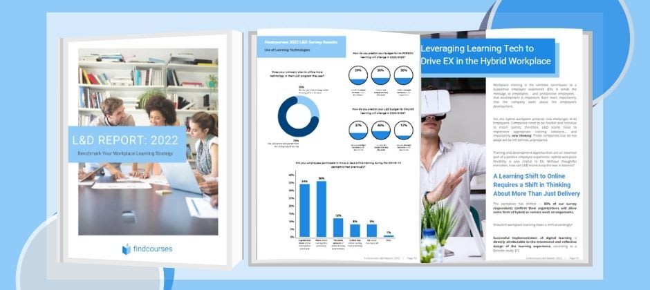 findcourses L&D Report: 2022 - Benchmark Your Workplace Learning Strategy