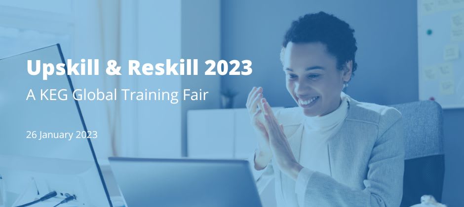 Upskill & Reskill Global Virtual Training Fair | January 26, 2023