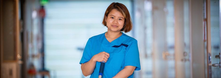 Toimitilahuoltaja (AT) tai laitoshuoltaja | Puhtaus- ja ...