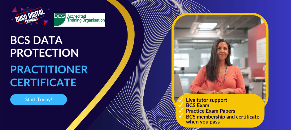 Data Protection - BCS Practitioner Certificate
