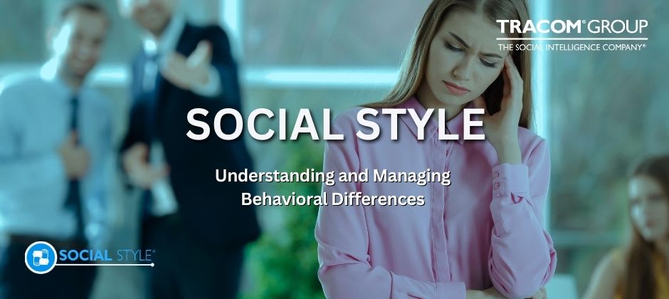 Understanding and Managing Behavioral Differences (In-person)