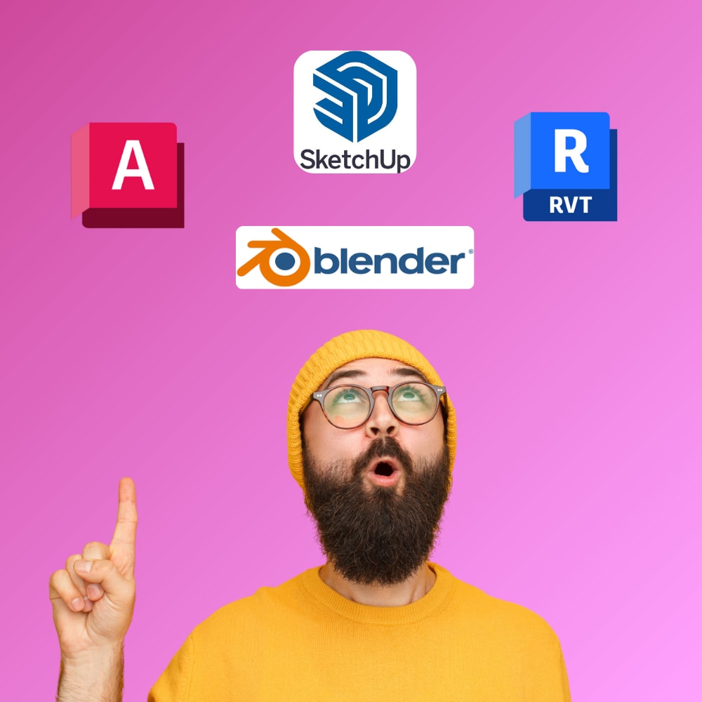 Formation CAO DAO | AutoCAD, Revit, SketchUp & rendu 3D