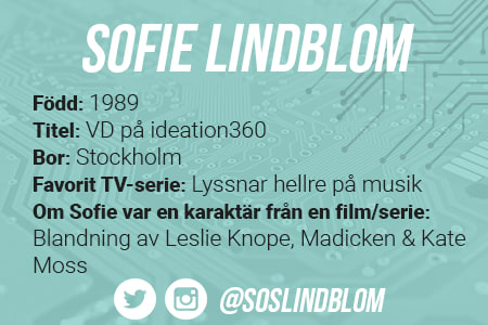 Tjejer & Teknik: Sofie Lindblom