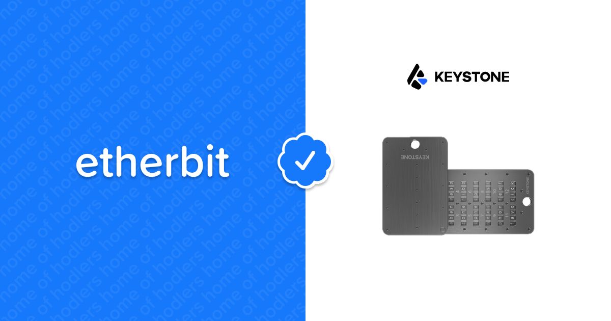 Keystone Tablet Plus - Crypto backup tool - Etherbit.in