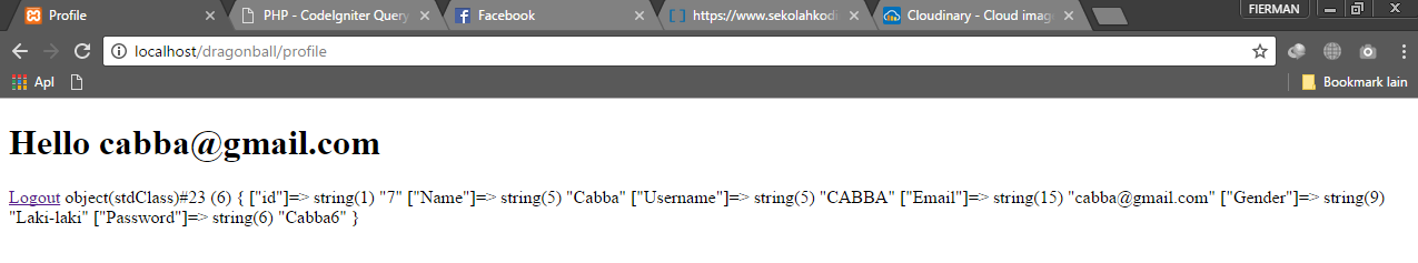 Codeigniter Retrieve Data From Database - Forum Coding Indonesia Codeigniter Retrieve Data From Database - Forum Coding Indonesia