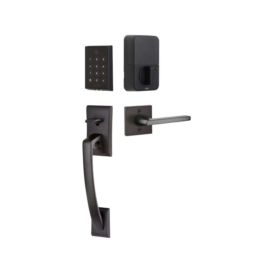 EMPOWERED™2 Touch Entry Set with Ares Grip Key-Free | Emtek