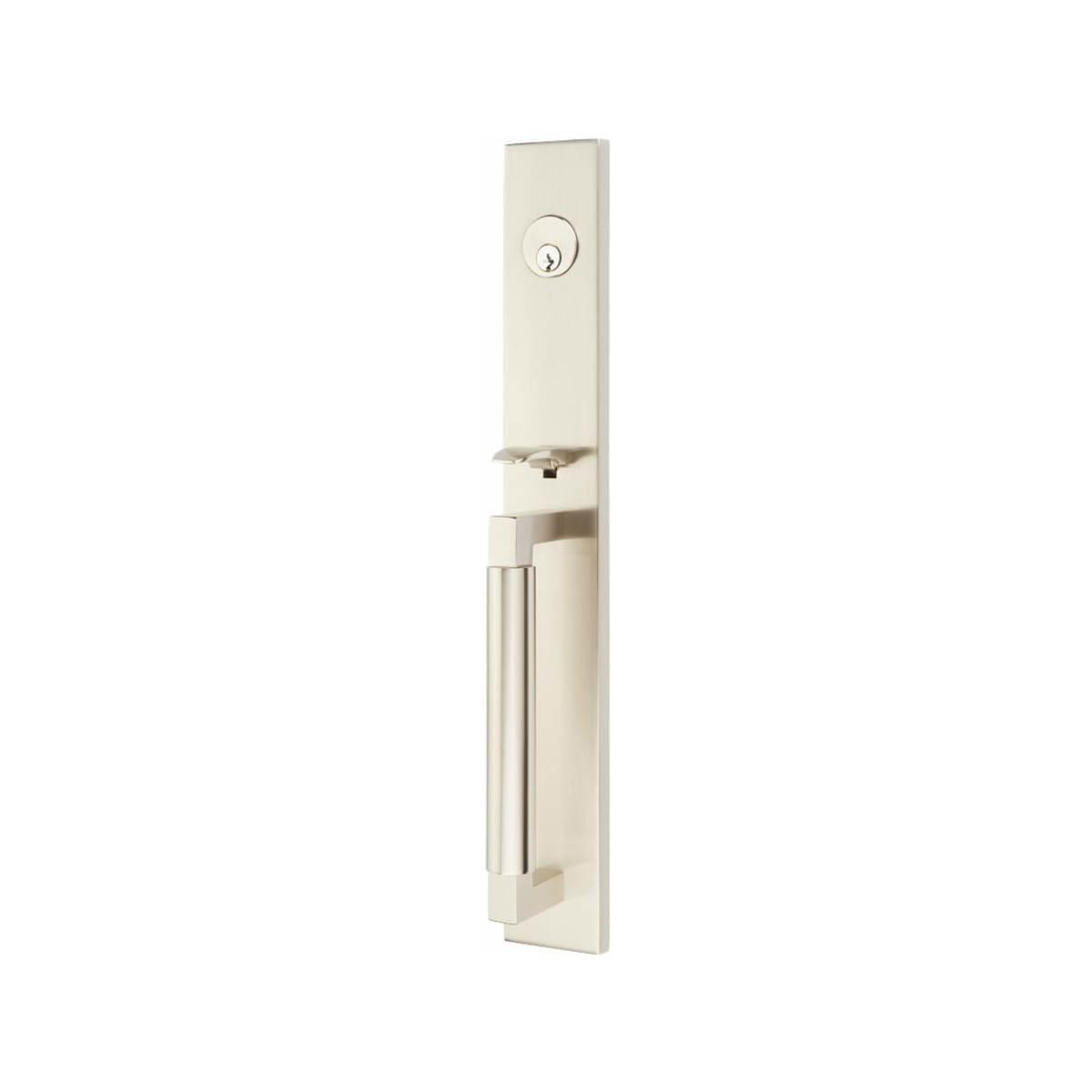 Hercules Smooth Full Length Tubular Entry Set | Emtek Hercules Smooth Full Length Tubular Entry Set | Emtek