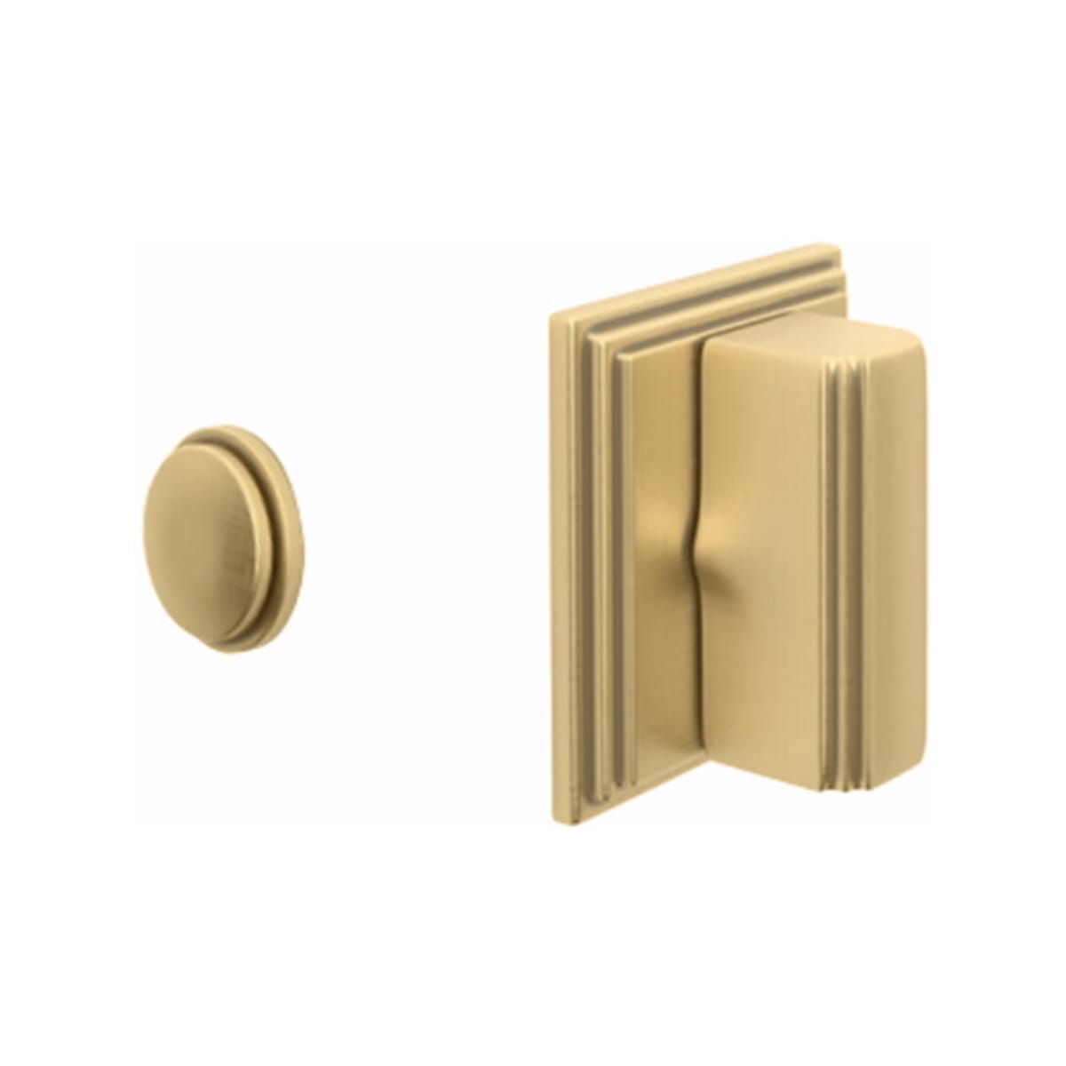 Wilshire Single Rosette Privacy Bolt | Emtek