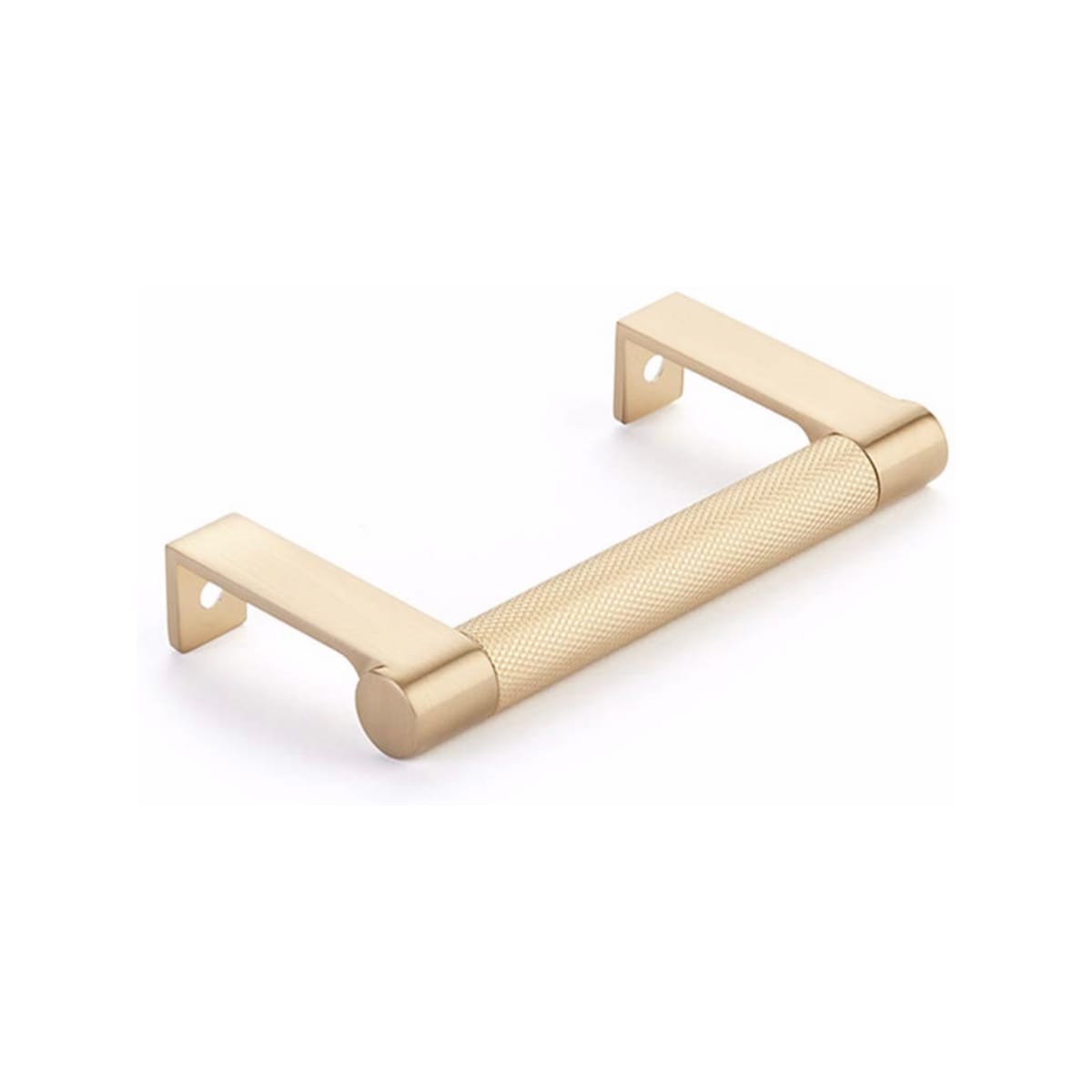 Select Round Knurled Cabinet Edge Pull | Emtek