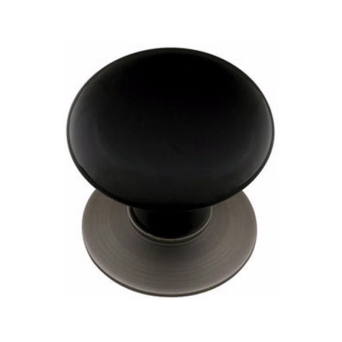 Ebony Porcelain Cabinet Knob | Emtek