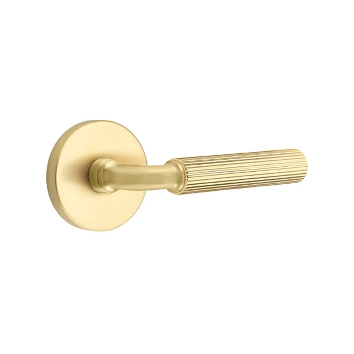 Select R-Bar Straight Knurled Lever | Emtek Select Collection | Emtek