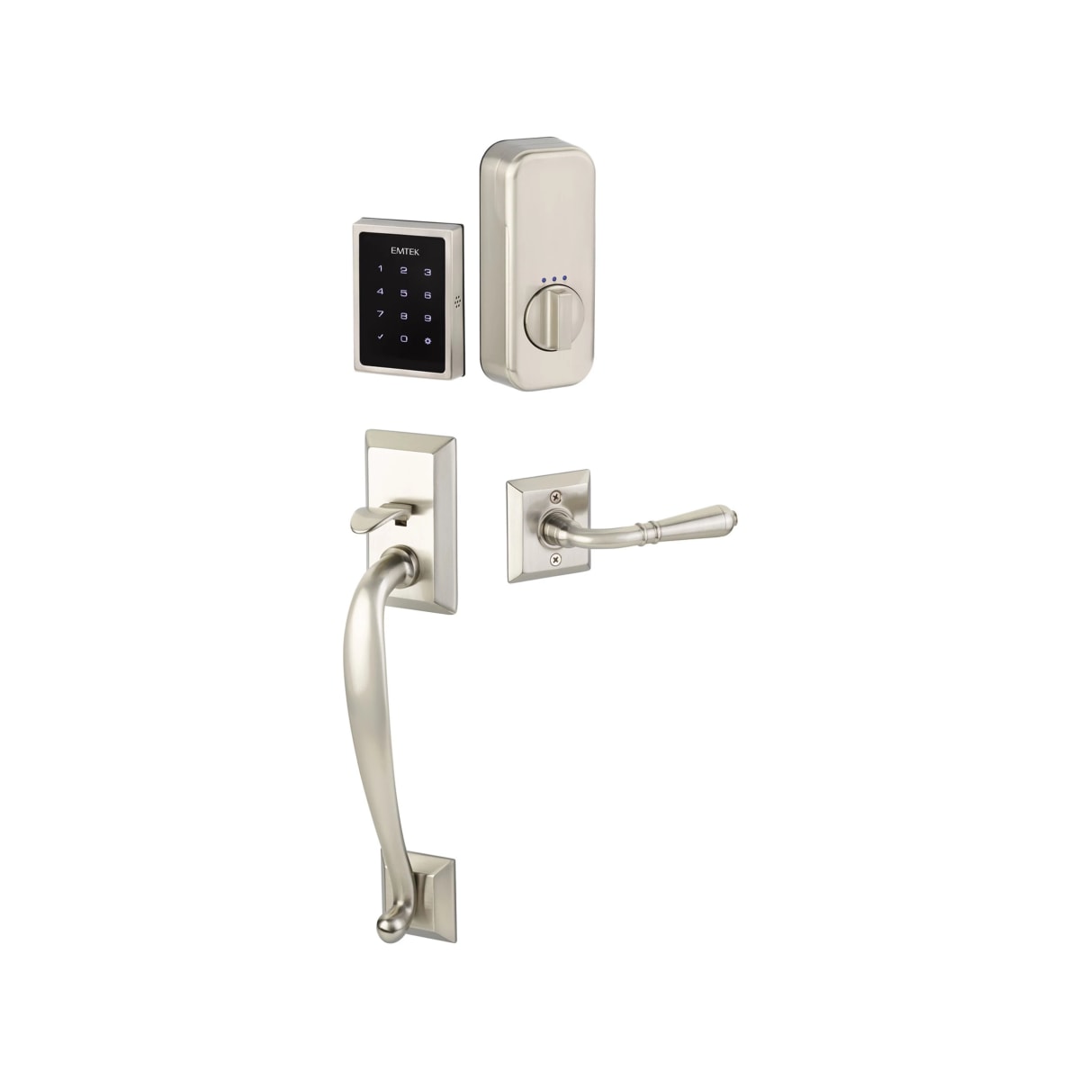 Franklin EMPowered Keypad Entry Set | Emtek