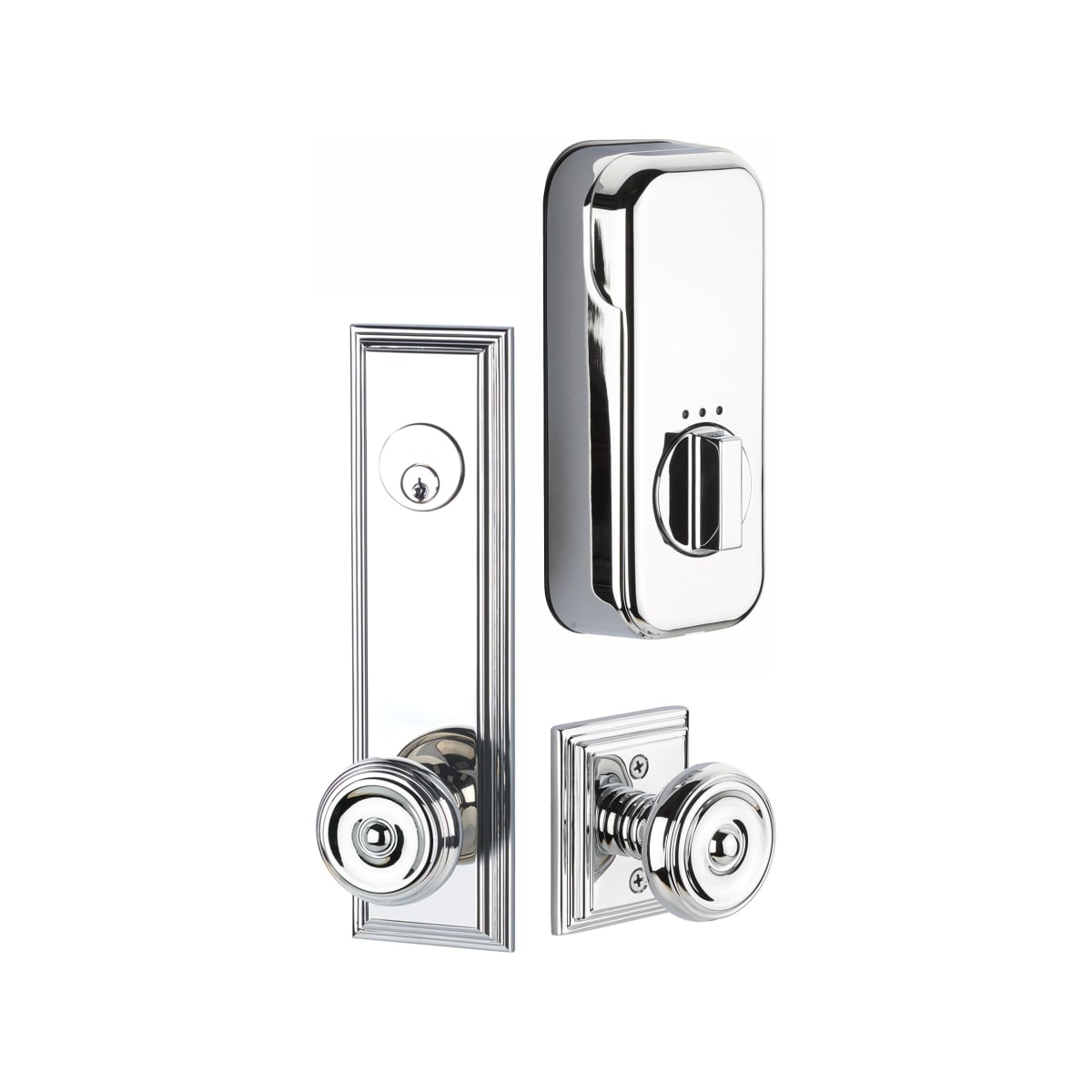 EMPowered™ Motorized SMART Lock Upgrade for Wilshire Sideplate Lock | Emtek