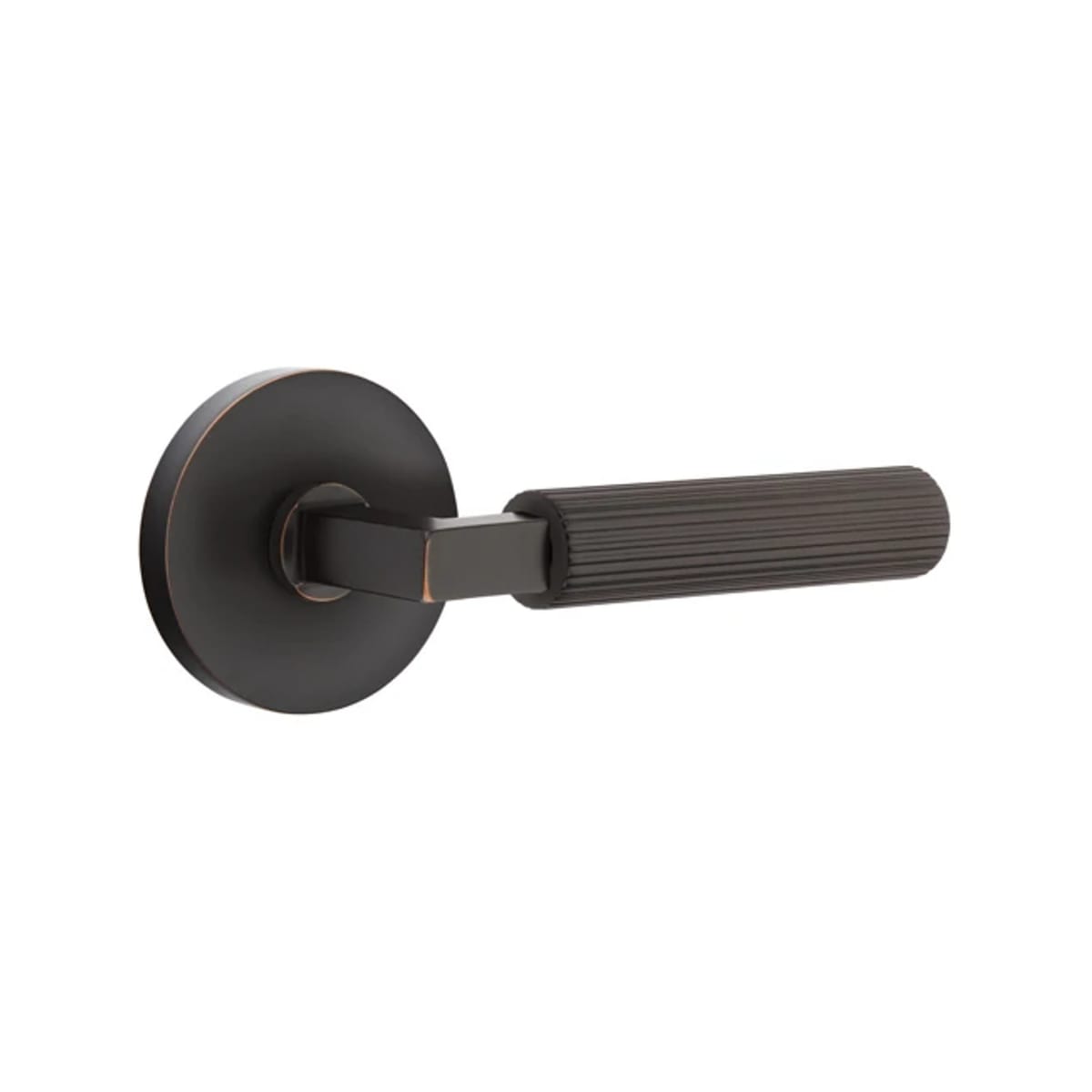 SELECT L-Square Straight Knurled Lever | Emtek
