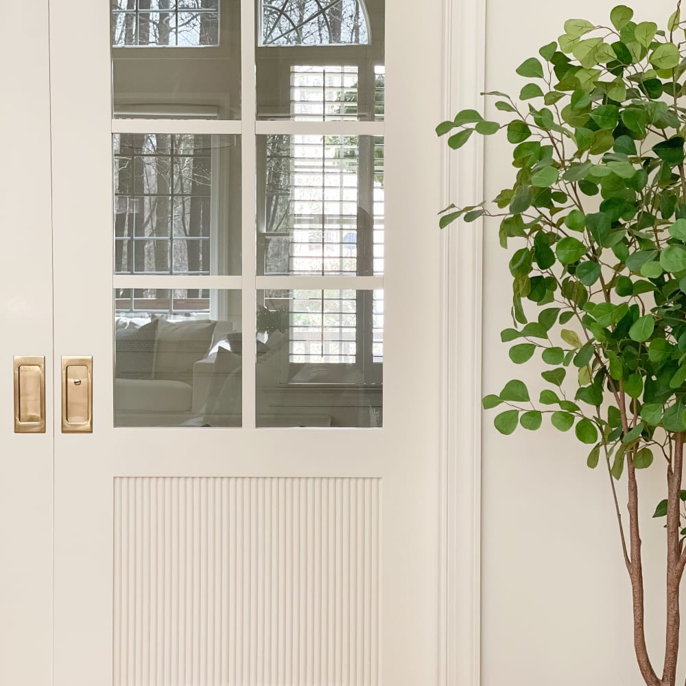 Modern Rectangular Pocket Door Mortise Lock | Emtek