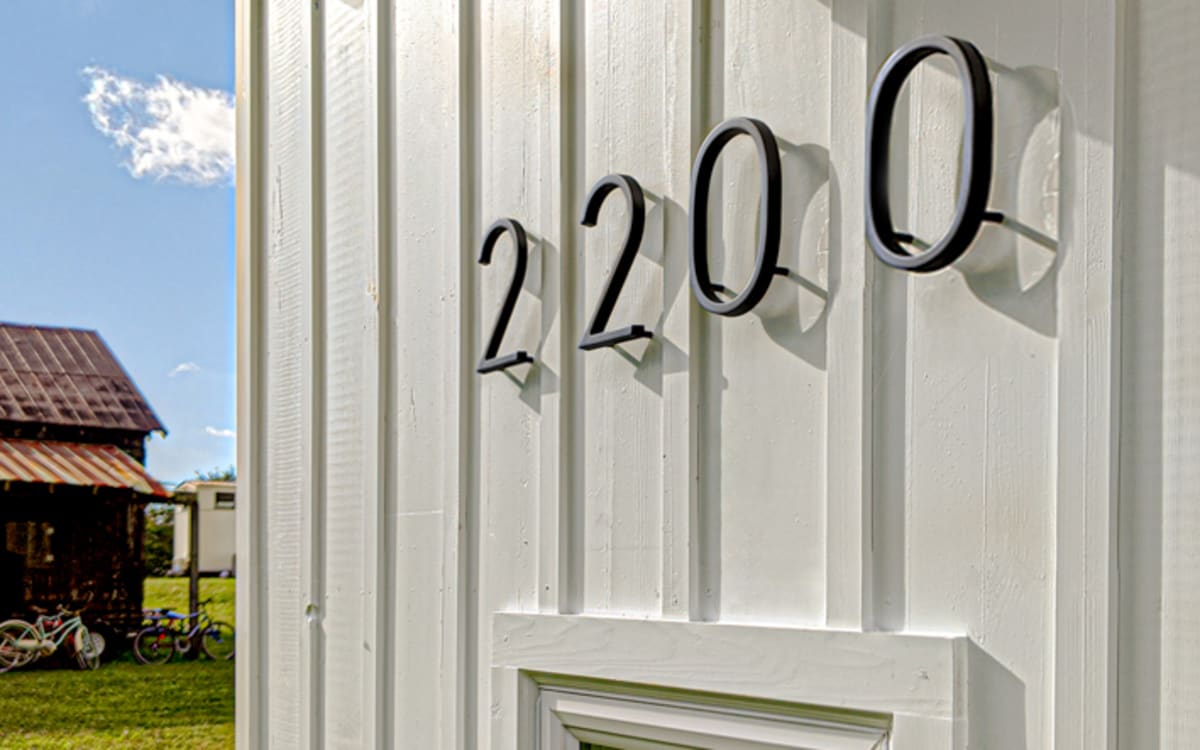 Front Door Number Signs Custom Address Number Ideas By Customers