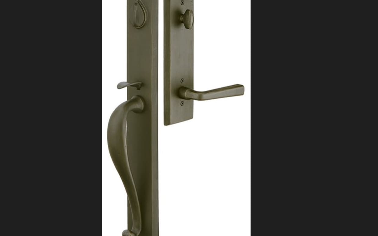 Rectangular Full Length Tubular Entry Set | Emtek