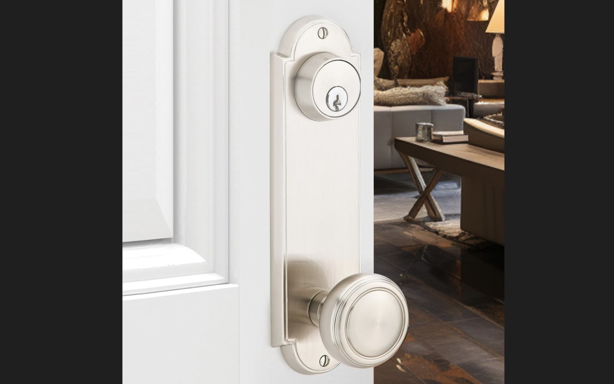 Delaware 7-1/8" Sideplate Lock | Emtek