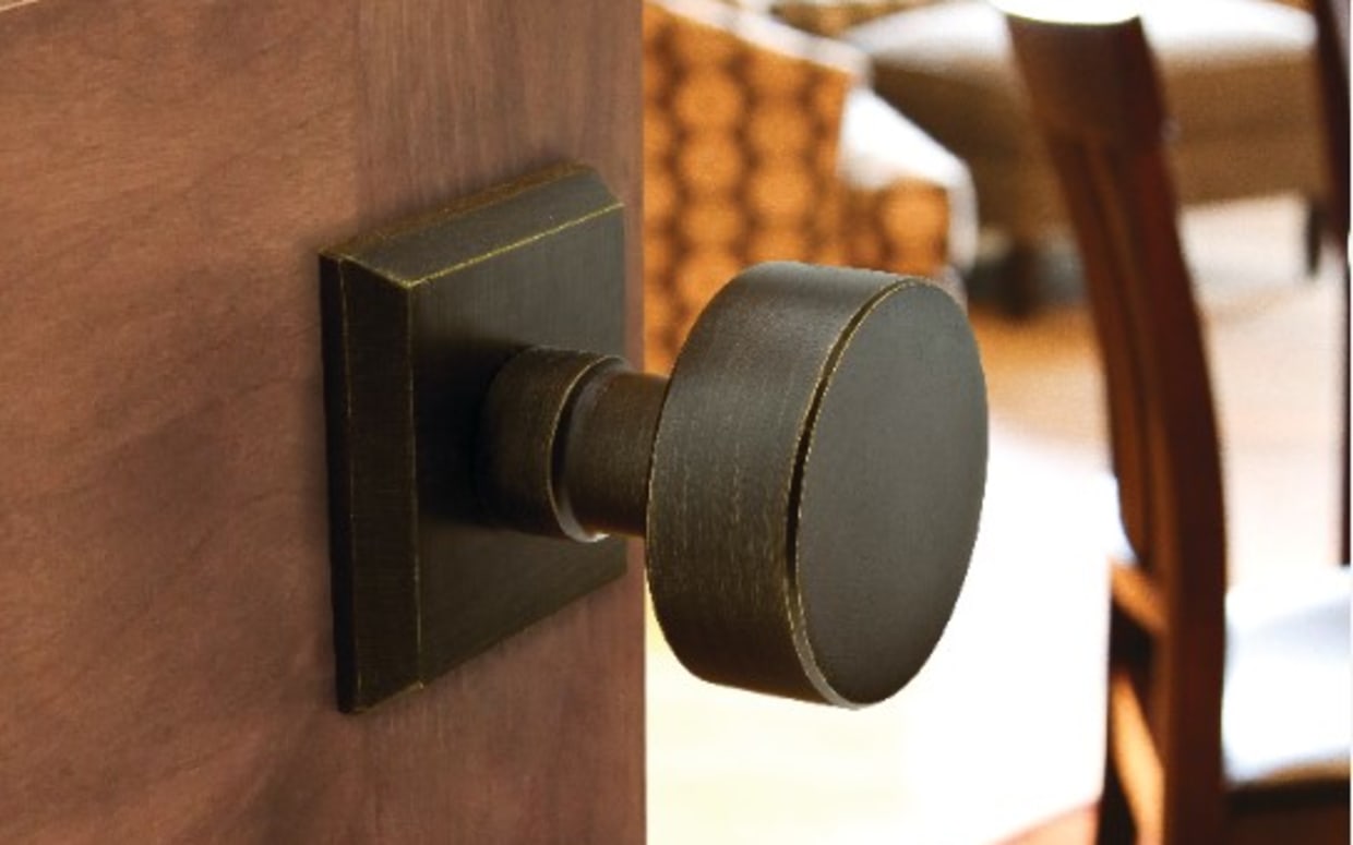 Round Bronze Knob | Emtek