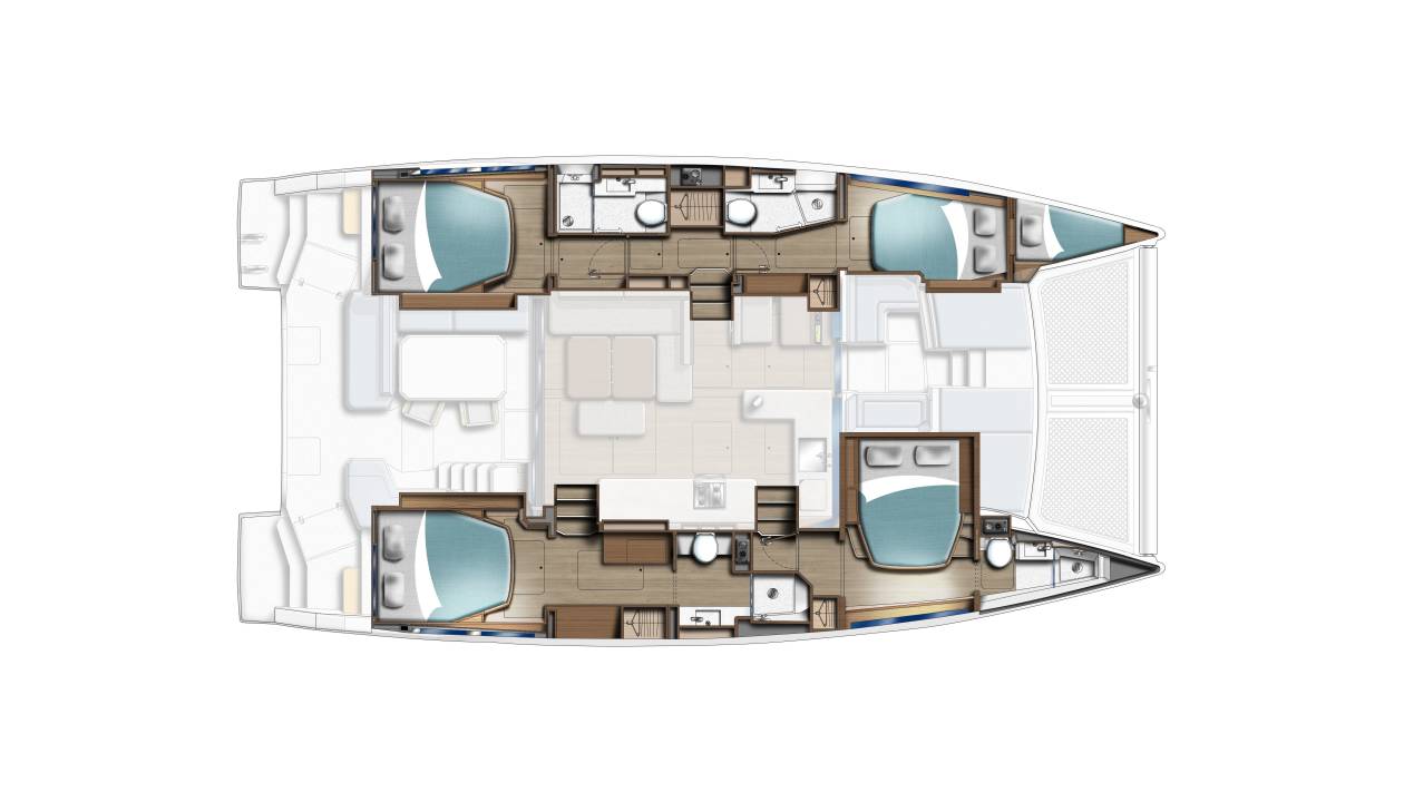 Sunsail 464 - 4 cabin | Sunsail