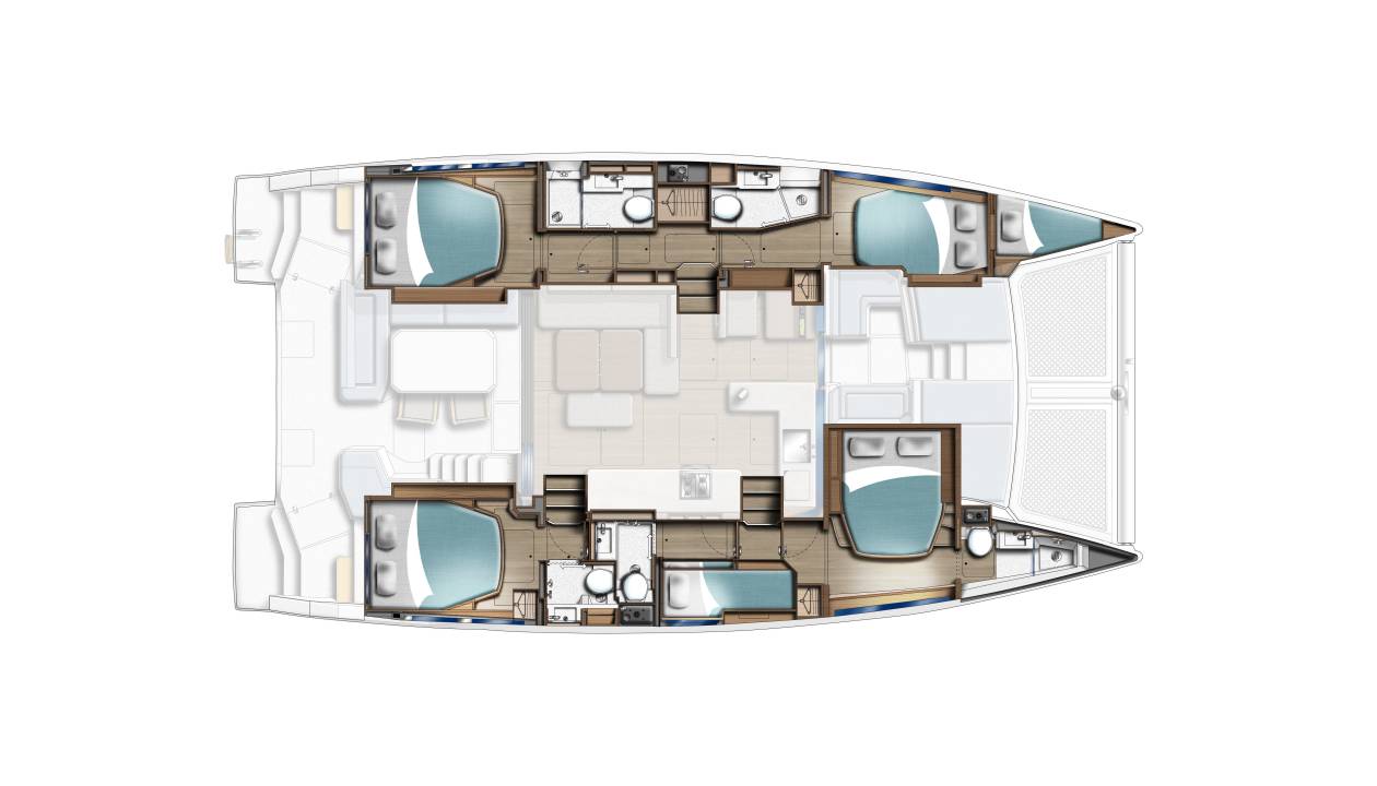 Sunsail 465 - 5 cabin | Sunsail