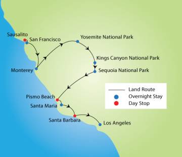 Fully Guided Tour California & National Parks | YMT Vacations