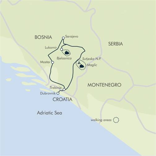 Walking in Bosnia & Herzegovina | Exodus