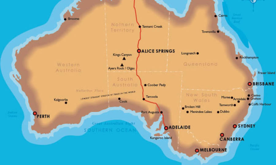 Togrejser i Australien - Se mulighederne her - MyPlanet Rejser