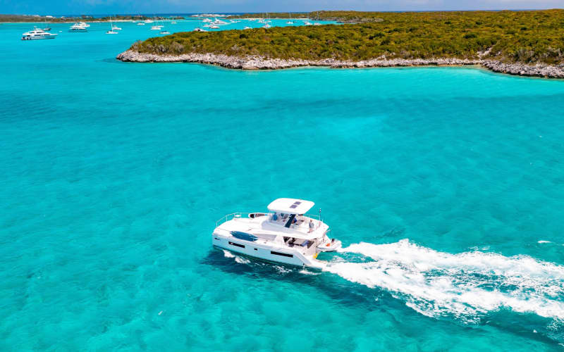 The Benefits of Chartering a Power Catamaran | The Moorings