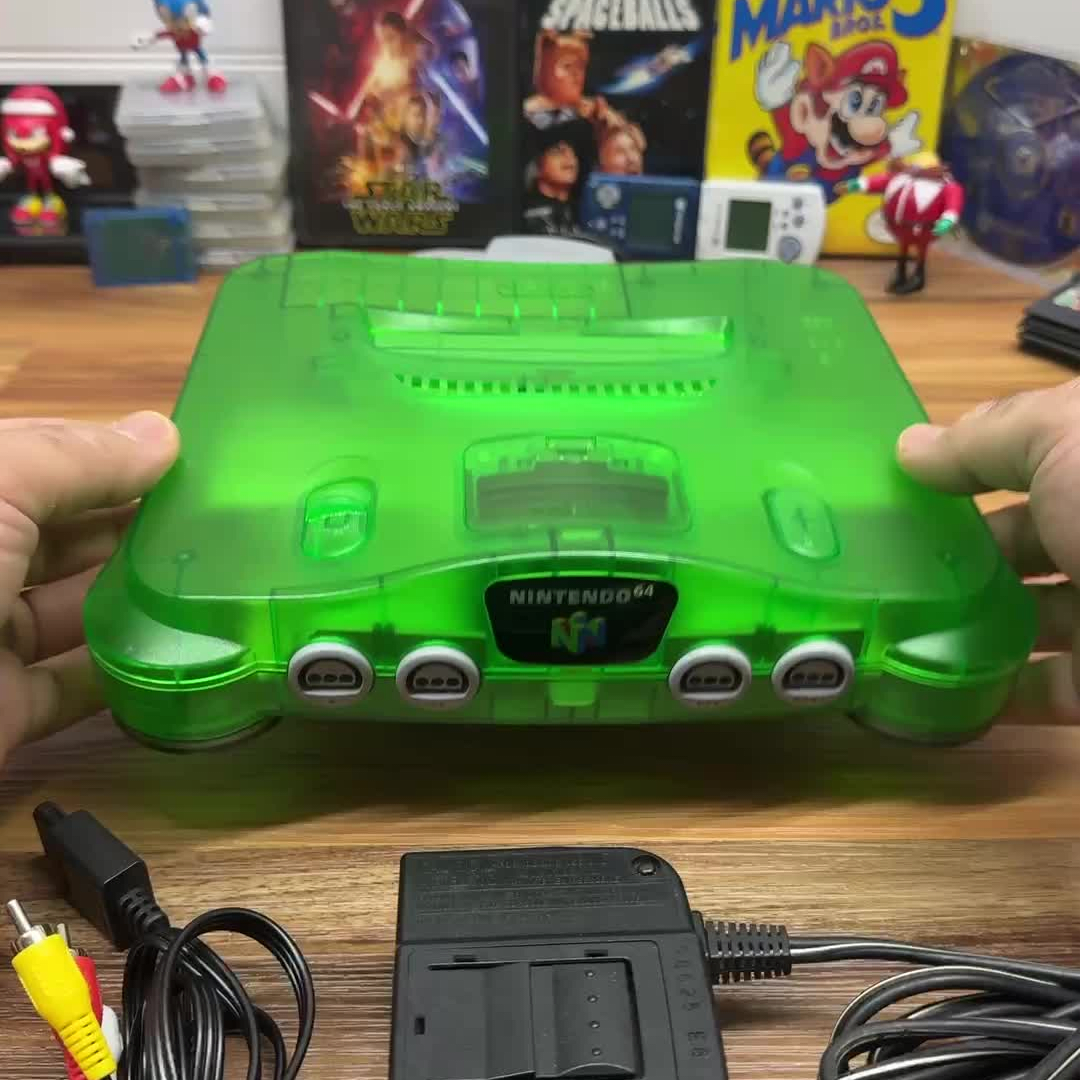 Jungle Green Nintendo 64 - Rare Console | jacobra