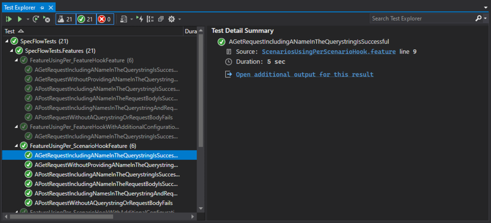 Integration Testing Azure Functions Part 2: Reqnroll step bindings
