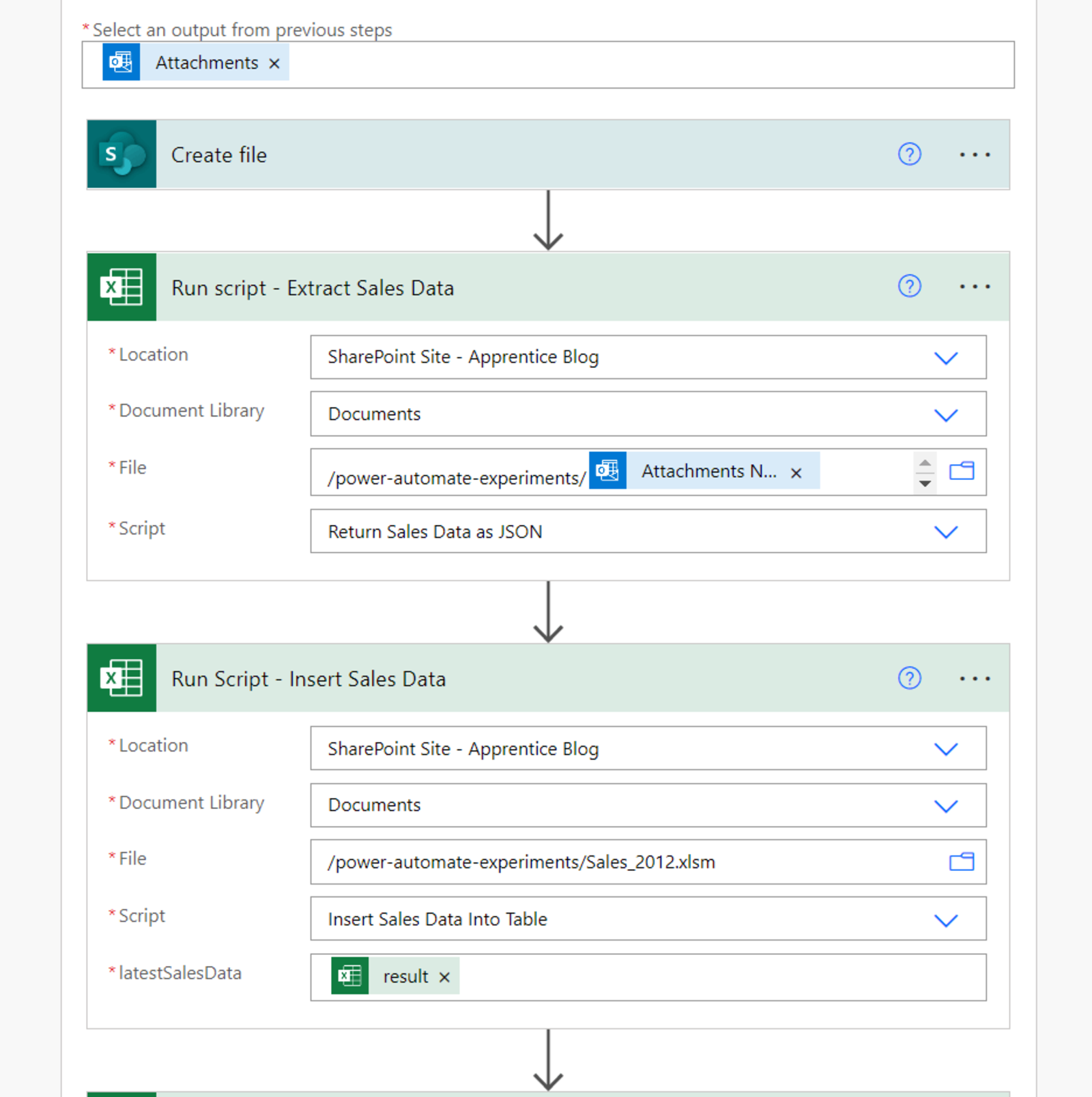 Automating Excel in the Cloud with Office Scripts and Power Automate ...