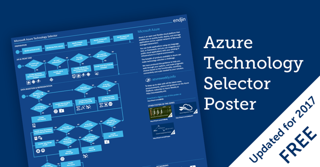 Azure Tech Selector - 2017 Edition | endjin - Azure Data Analytics ...