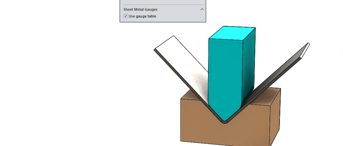 How to Set Up Sheet Metal Gauge Tables - Engineers Rule