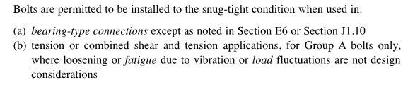 Bearing and Slip Critical Connections..... - Structural engineering ...