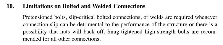 Bearing and Slip Critical Connections..... - Structural engineering ...