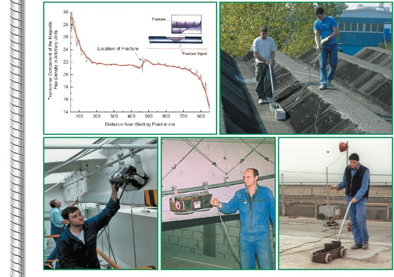 Detecting wire breaks in 7-wire post-tendioning strand of grouted ...